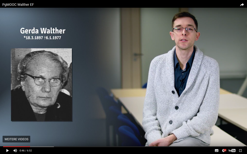 Philosophy goes MOOC - History of Women Philosophers and Scientists