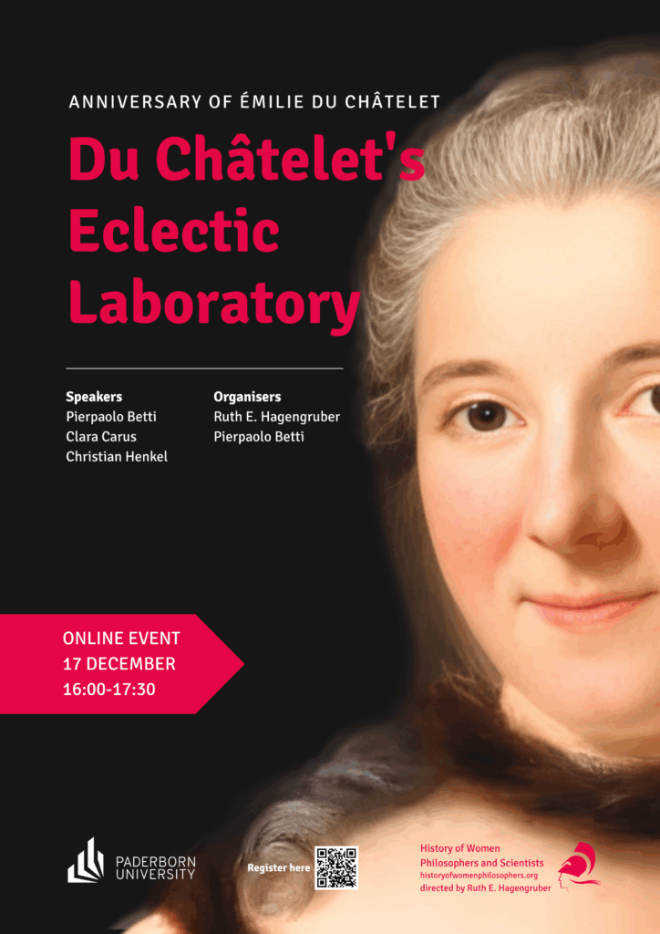 Happy Birthday, Du Châtelet! - History of Women Philosophers and Scientists