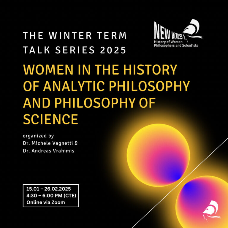 New Voices Winter 2025 – Women in the History of Analytic Philosophy ...